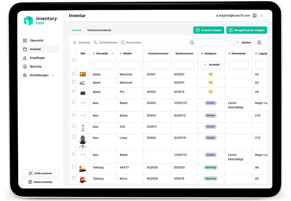 THE intelligent inventory software customized for you!